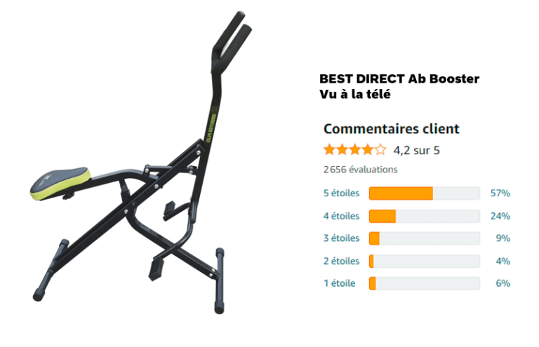 Ab Booster Plus avis : Un appareil complet alliant musculation et cardio